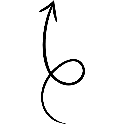 Swirl Arrow Top Icon SVG Vector & PNG Free Download | UXWing