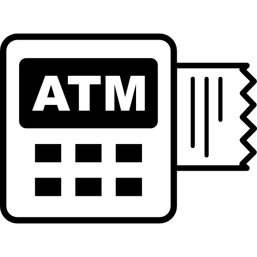 ATM Machine Icon SVG Vector & PNG Free Download | UXWing
