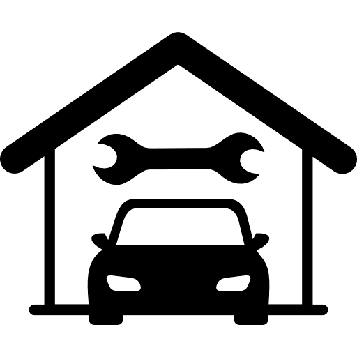 Car Garage Black Icon SVG Vector & PNG Free Download | UXWing