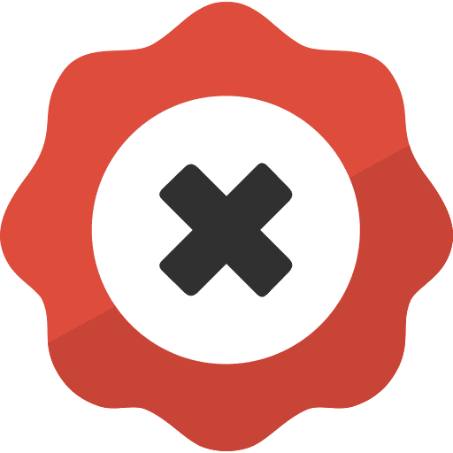 Reject Icon SVG Vector & PNG Free Download | UXWing