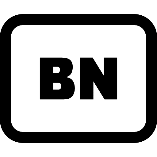 BN Language Icon SVG Vector & PNG Free Download | UXWing