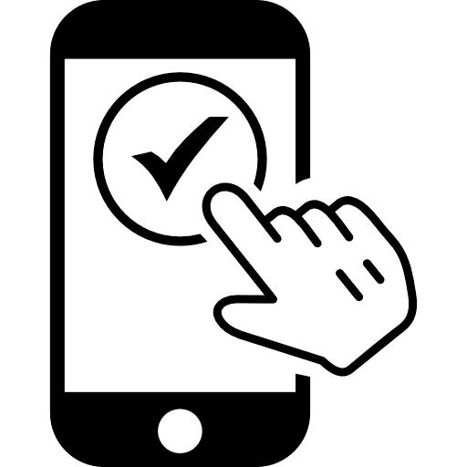 Mobile Online Booking Icon SVG Vector & PNG Free Download | UXWing