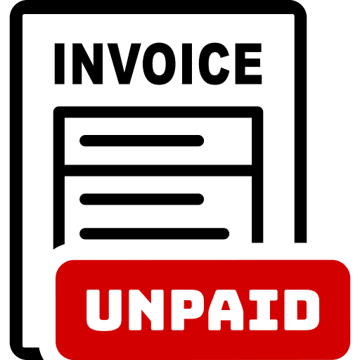 Unpaid Invoice Icon SVG Vector & PNG Free Download | UXWing