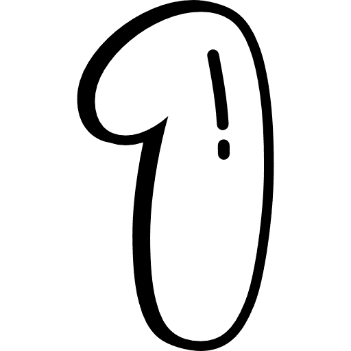 1 Bubble Number Icon SVG Vector & PNG Free Download | UXWing