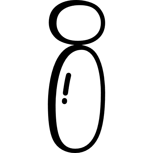 I Bubble Letter Lowercase Icon SVG Vector & PNG Free Download | UXWing