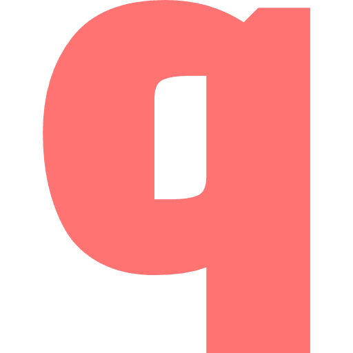 Letter Q Lowercase Light Red Transparent Icon SVG Vector & PNG Free ...