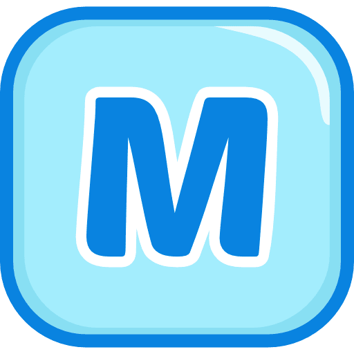 M Alphabet Square Icon SVG Vector & PNG Free Download | UXWing