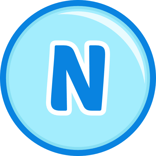 N Alphabet Round Color Icon SVG Vector & PNG Free Download | UXWing