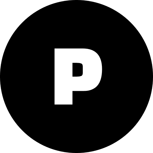 P Alphabet Round Circle Icon SVG Vector & PNG Free Download | UXWing