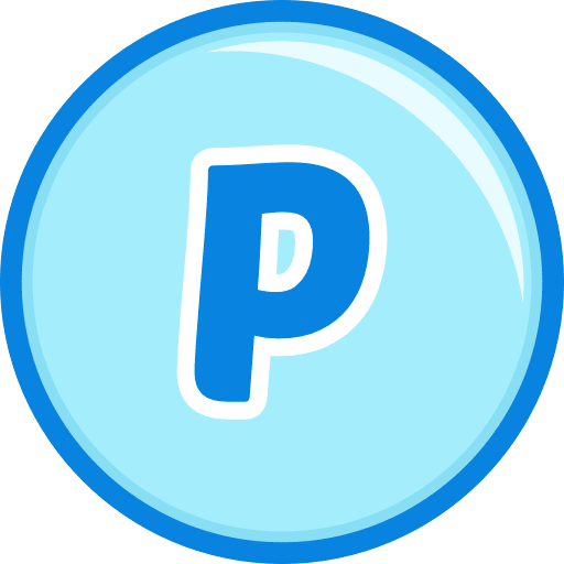 P Inside Circle Symbol