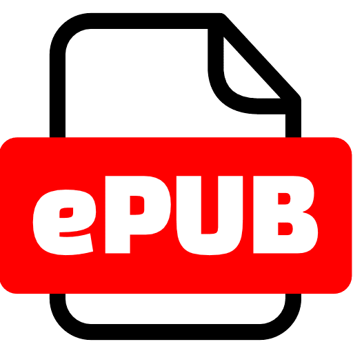 ePUB File Format Icon SVG Vector & PNG Free Download | UXWing