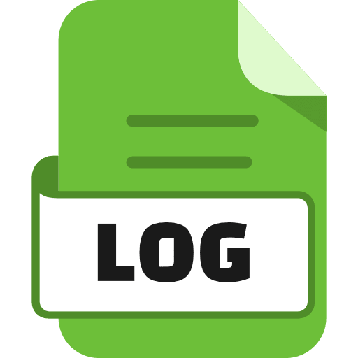 File Log Color Green Icon SVG Vector & PNG Free Download | UXWing