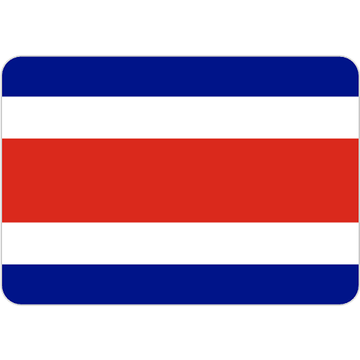 Costa Rica National Flag Icon SVG Vector & PNG Free Download | UXWing