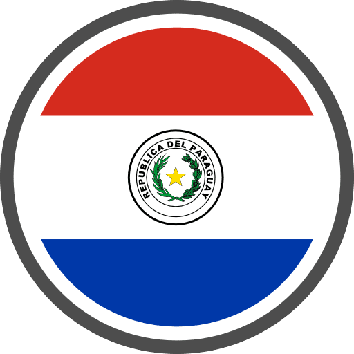 Paraguay Flag Round Circle Icon SVG Vector & PNG Free Download | UXWing