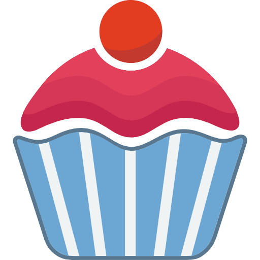 Cake Cup Color Icon SVG Vector & PNG Free Download | UXWing