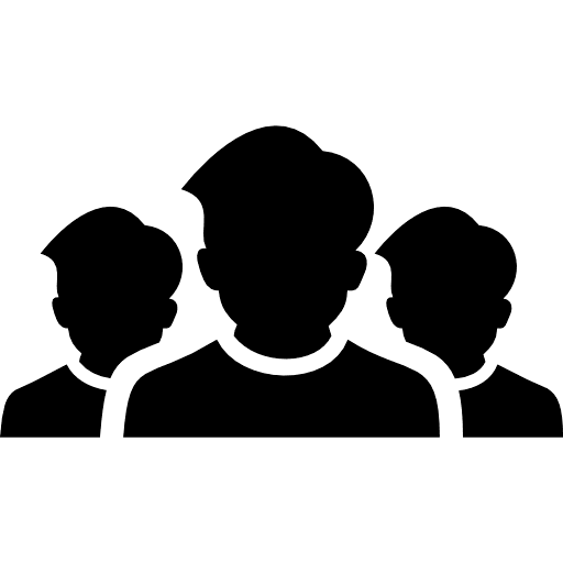 Group Icon SVG Vector & PNG Free Download | UXWing