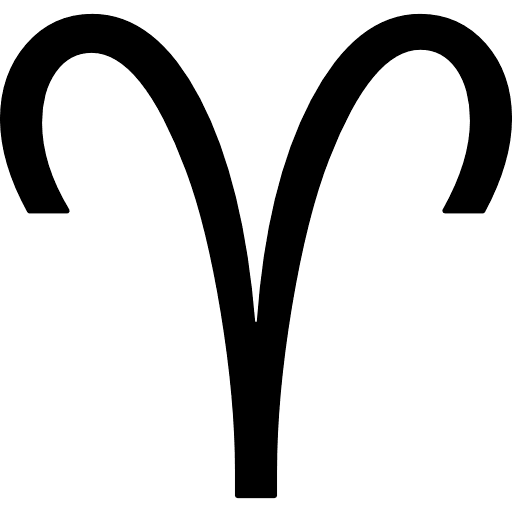 Aries Symbol Icon SVG Vector & PNG Free Download | UXWing