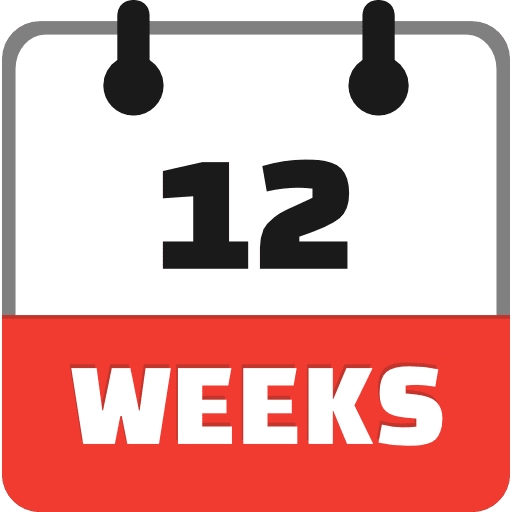 12 Weeks icon SVG Vector & PNG Free Download | UXWing