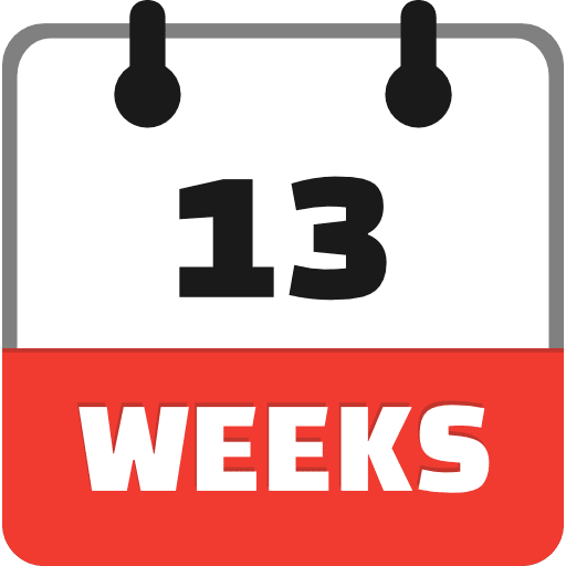 13 Weeks icon SVG Vector & PNG Free Download | UXWing