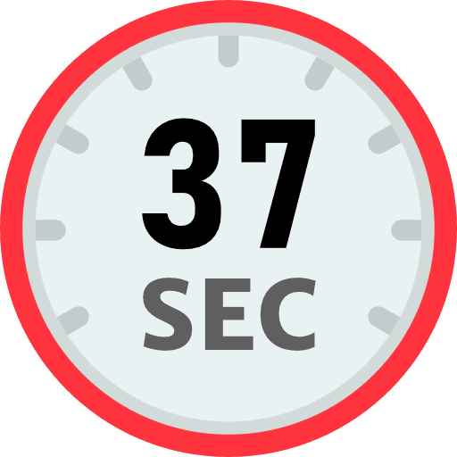 37 Seconds icon SVG Vector & PNG Free Download | UXWing