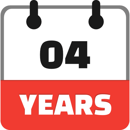 4 Years Icon SVG Vector & PNG Free Download | UXWing