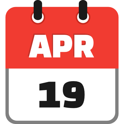 April 19 Icon SVG Vector & PNG Free Download | UXWing
