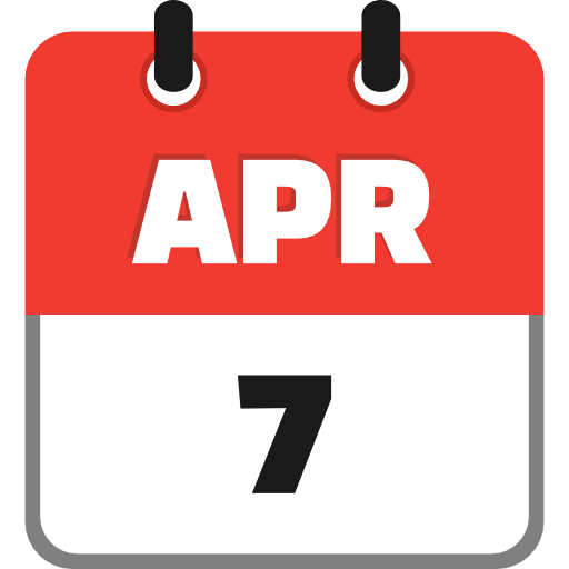 April 7 Icon SVG Vector & PNG Free Download | UXWing