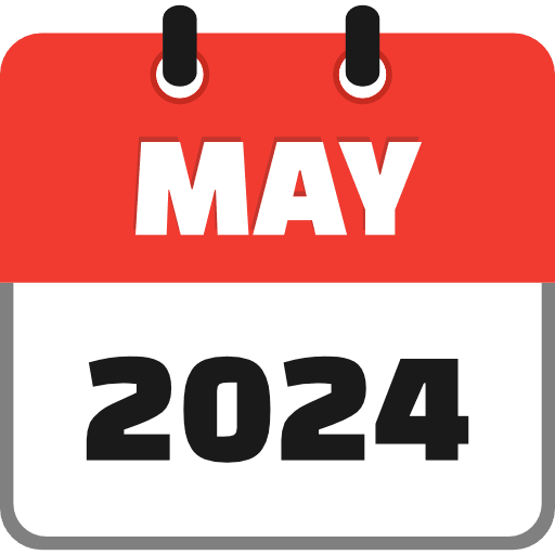 May 2024 Icon SVG Vector & PNG Free Download | UXWing