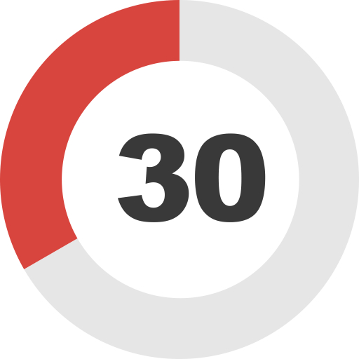 30 Percent Icon SVG Vector & PNG Free Download | UXWing