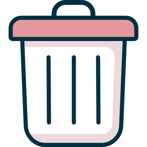 Trash Can Color Icon SVG Vector & PNG Free Download | UXWing