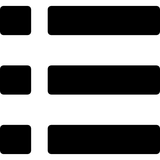 Content View Detail List Icon SVG Vector & PNG Free Download | UXWing